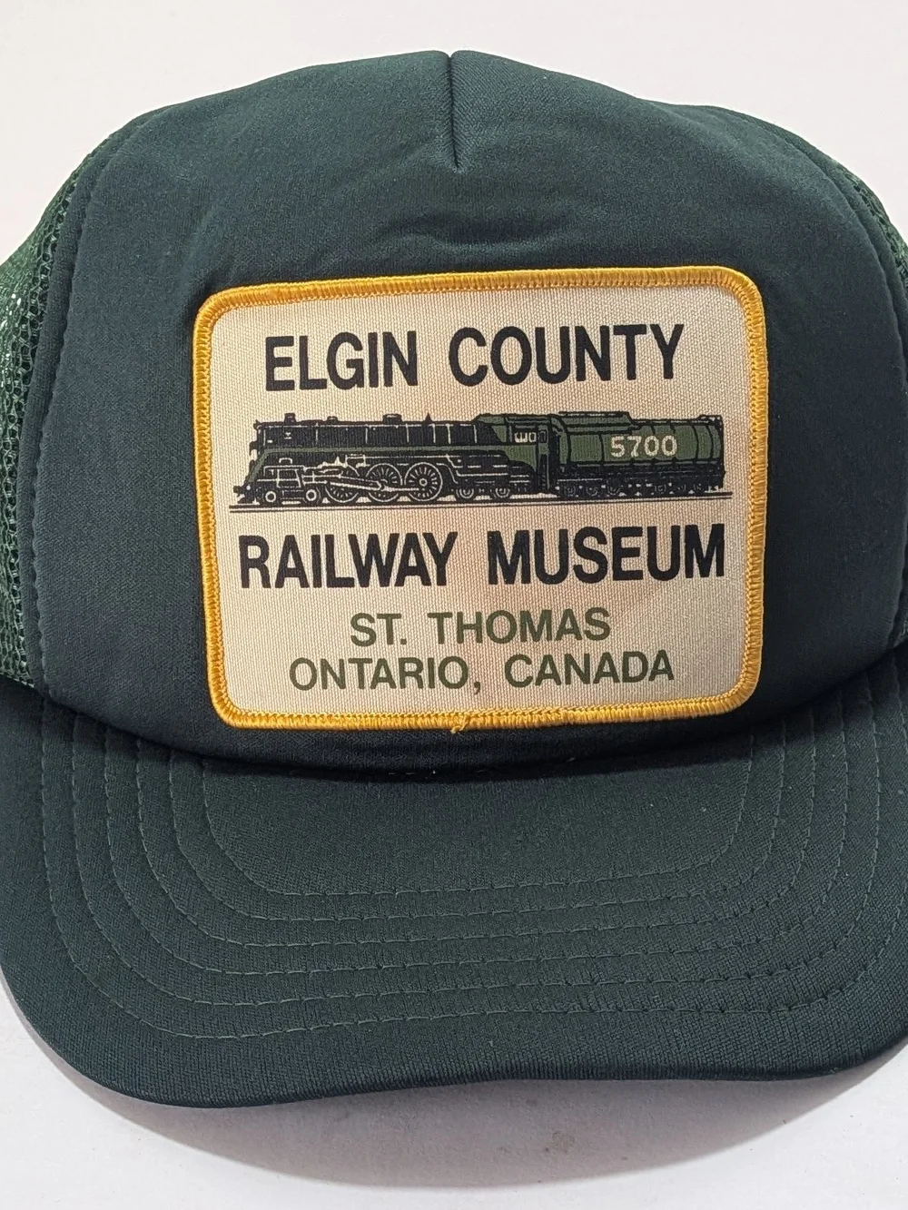 Accessories | Vintage Elgin County Railway Museum Trucker Hat Snapback ...